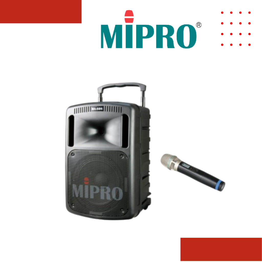 Mipro MA-808 PORTABLE SPEAKER | Shopee Malaysia