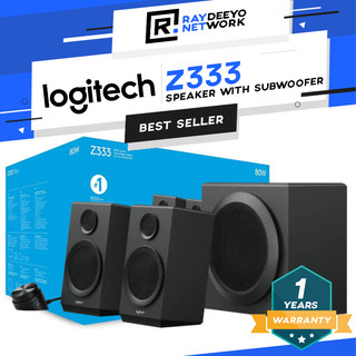 Logitech Z333 2.1 Speaker System with Subwoofer [80 Watts Peak/Strong ...