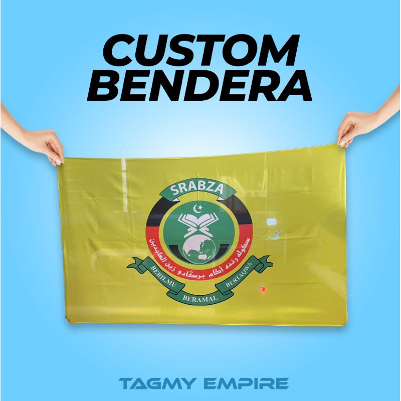 Cetak Bendera Custom Printing : | Shopee Malaysia