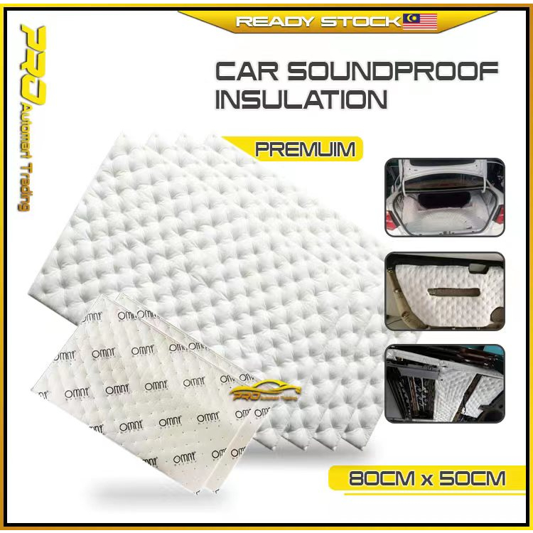 Omni Beyond Car SoundProof Cotton Foam White Sound Proof Heat Proof ...