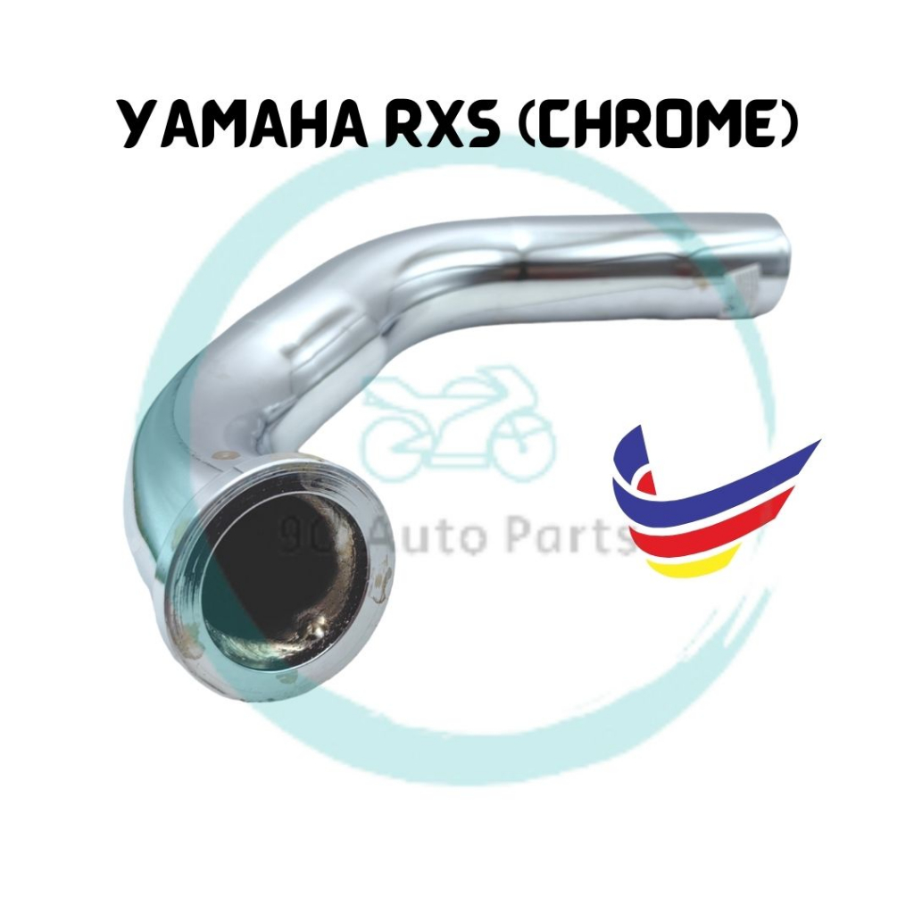 YAMAHA RXS 115 EXHAUST MANIFOLD CHROME EKZOS MANIFUL CHROME EZOS ...