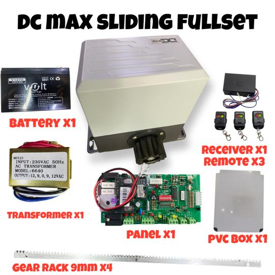 DC MAX SLIDING GATE / DC SLIDING GATE / DC MAX / SLIDING AUTOGATE ...