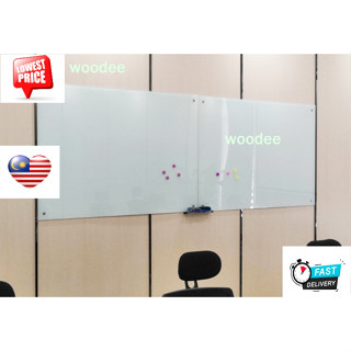 Tempered Glass Writing Board Frosted Glass Board magnetic board Papan ...