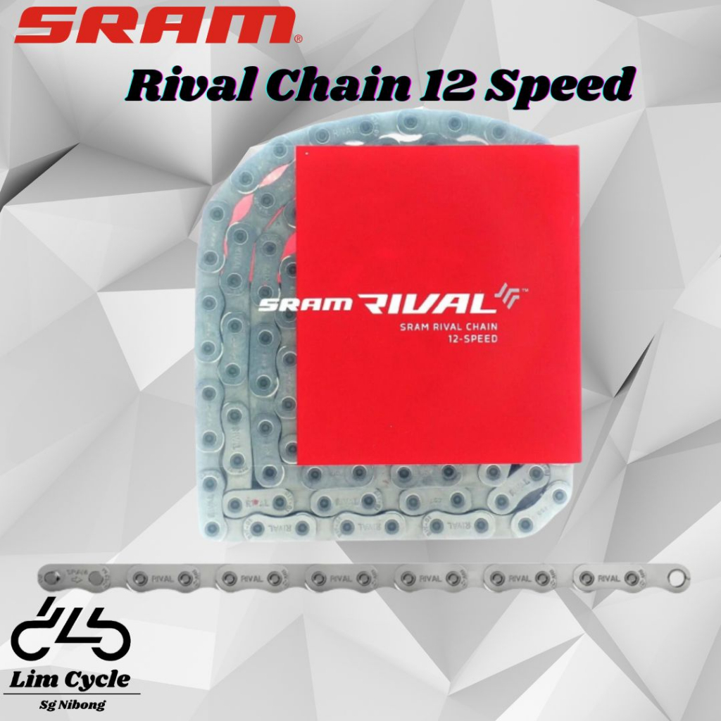 Sram Rival 12 speed chain | Rival Chain | Shopee Malaysia