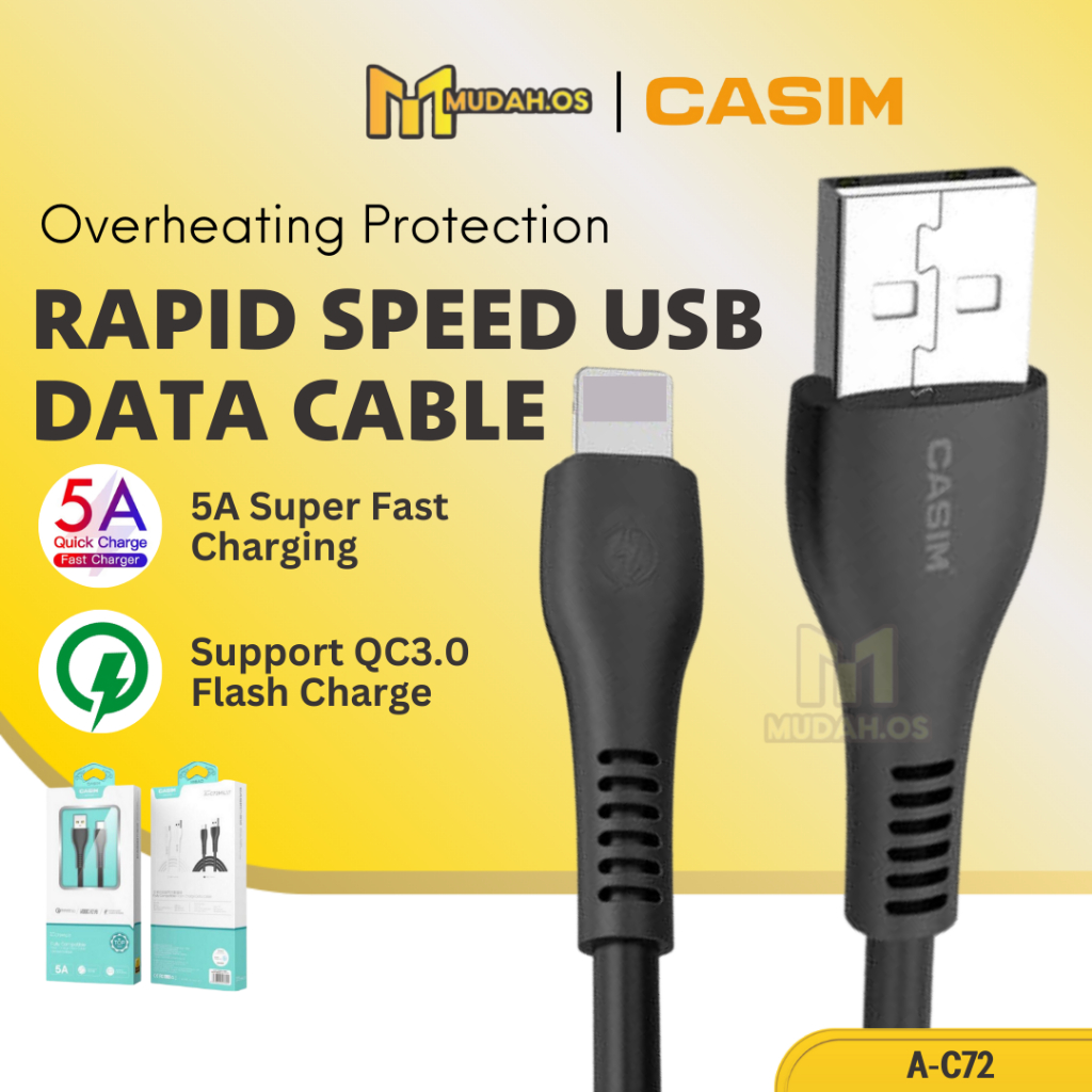 CASIM Cable Android Fast Charging Cable Type C Cable MDAC72 VOOC Cable ...