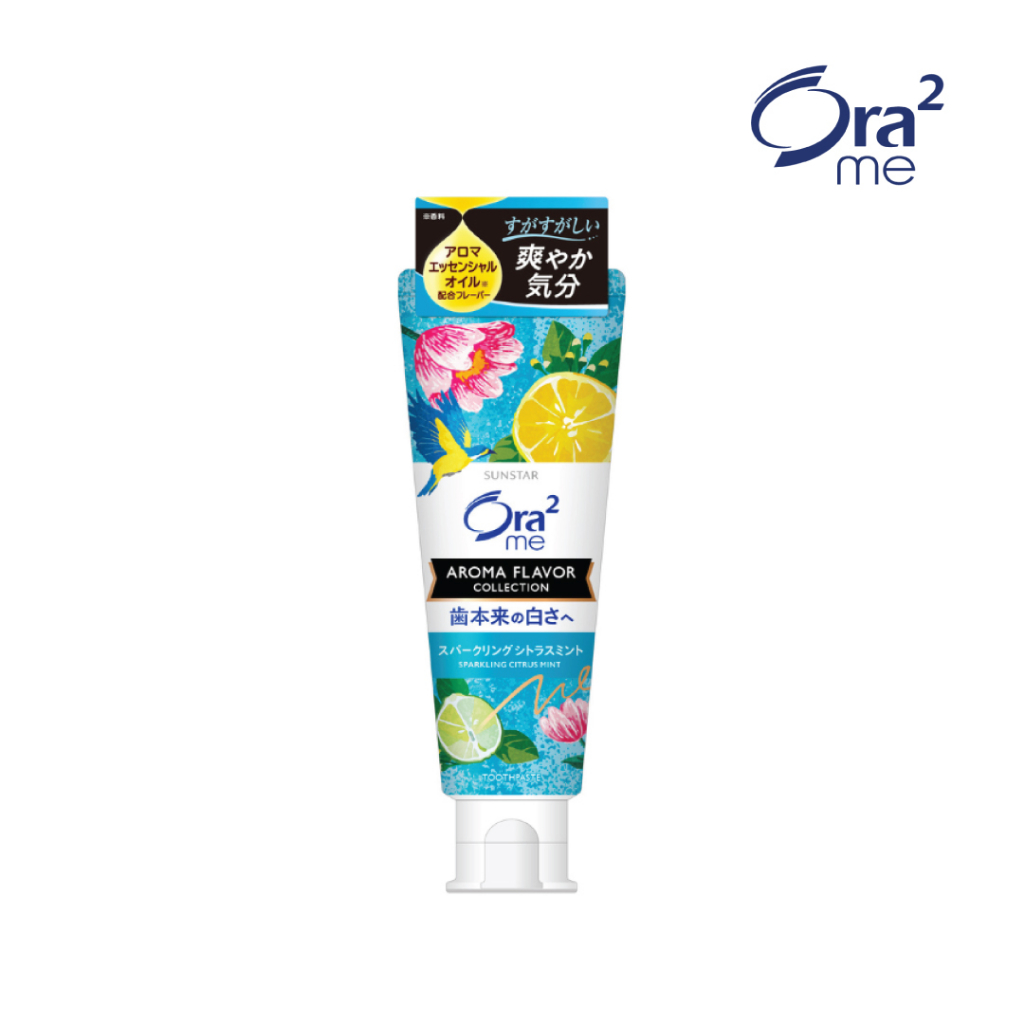 Ora2 me Aroma Flavor Collection Toothpaste - Sparkling Citrus Mint (130g) | Shopee Malaysia