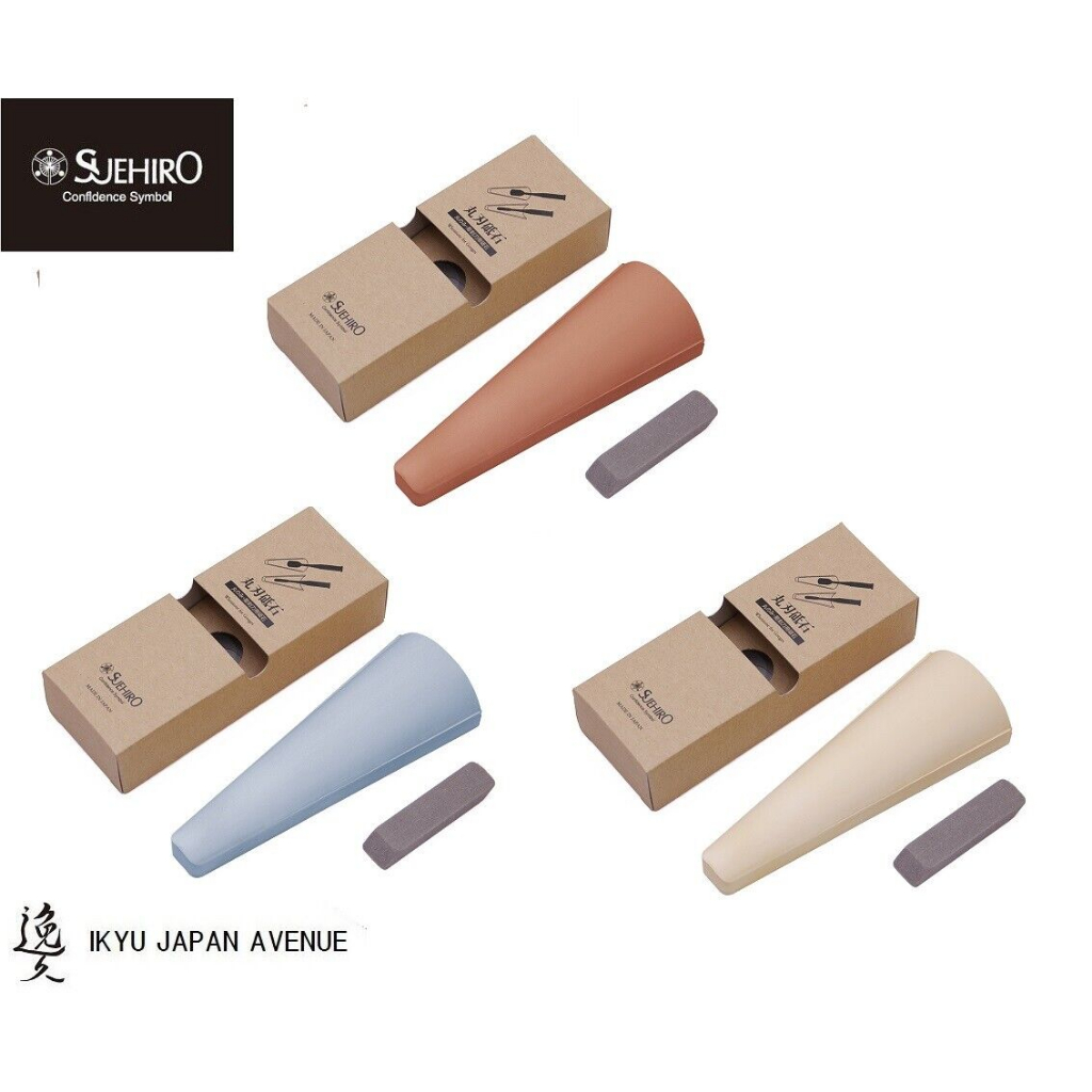 Suehiro Taper Gouge Stone - Whetstone Curve Edge Sharpener Horn #280 ...