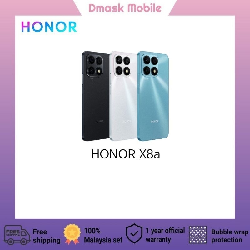 HONOR X8a ｜8 GB RAM + 128 GB ROM | Shopee Malaysia