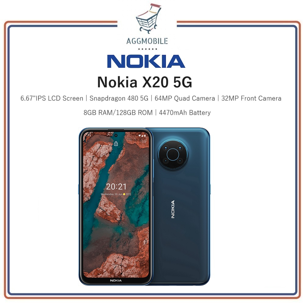 [MY] Nokia X20 5G (128GB ROM | 8GB RAM) Official Warranty By Nokia ...