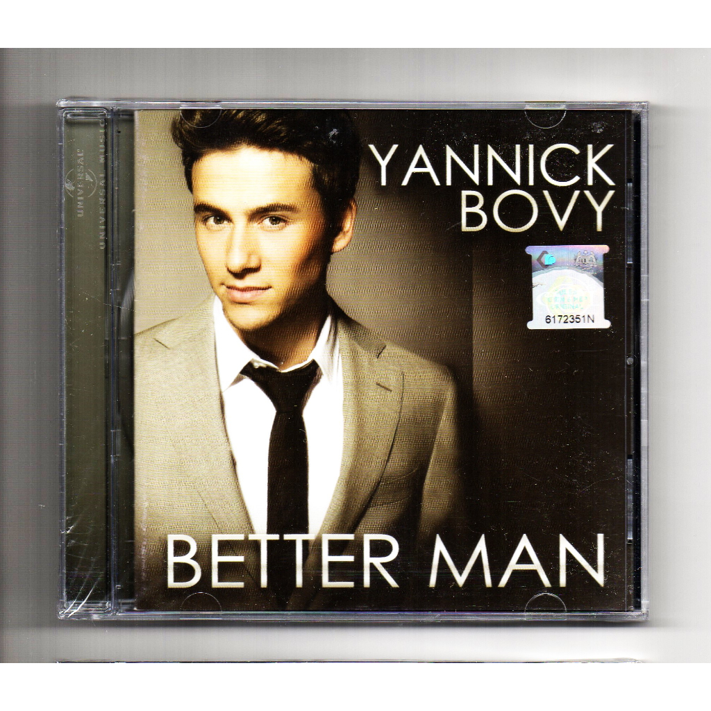 Yannick Bovy - Better Man ( CD ) | Shopee Malaysia