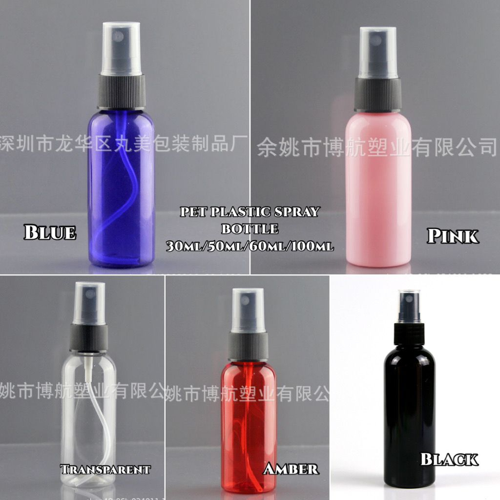 botol kosong plastik(1pc)PET empty spray plastic bottle perfume ...