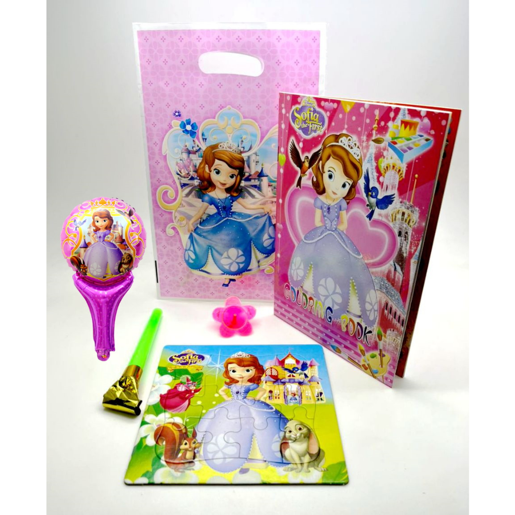 [M'SIA READY STOCK] 1 pack Sofia the First Party Pack kids birthday ...