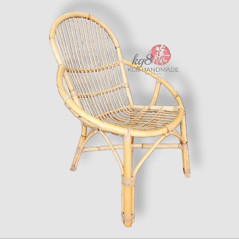 Kg8 Rattan: Big Aircraft Rattan Chair (Mantang Rattan) | Shopee Malaysia