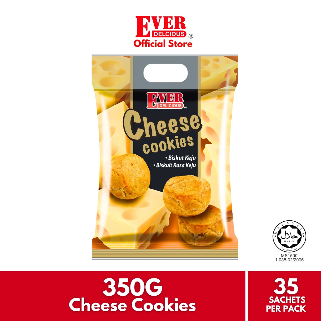 Ever Delicious Family Pack Cheese Cookies (350g/1 x 35's) | Shopee Malaysia