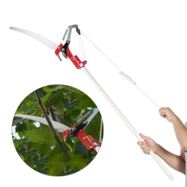 MKR HIGH QUALITY 3 PULLEY WHEEL POLE TREE PRUNER TRIMMING TREE SAW TREE ...
