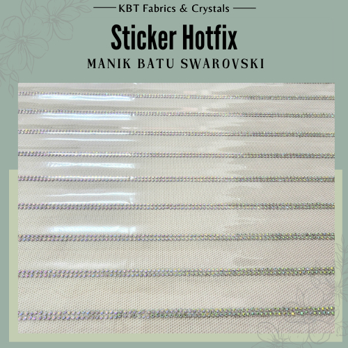 Sticker Hotfix Copy Swarovski Batu Manik Tampal New Arrival Kod 89 ...