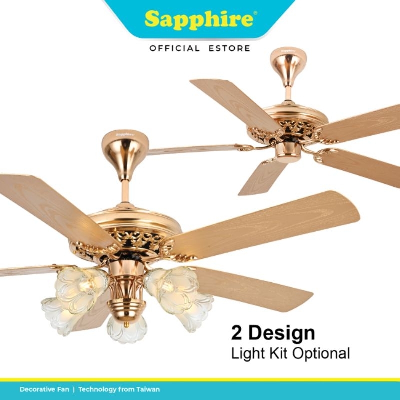 SAPPHIRE CEILING FAN (52") | Shopee Malaysia
