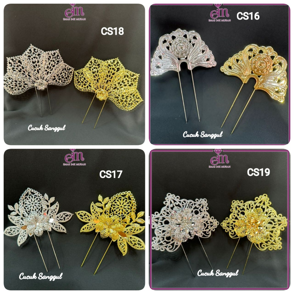 Cucuk Sanggul Terbaru Untuk Tudung 🔥 Hujung Tajam Seperti Jarum Peniti 🔥(CS10)(CS16)(CS17)(CS18 ...