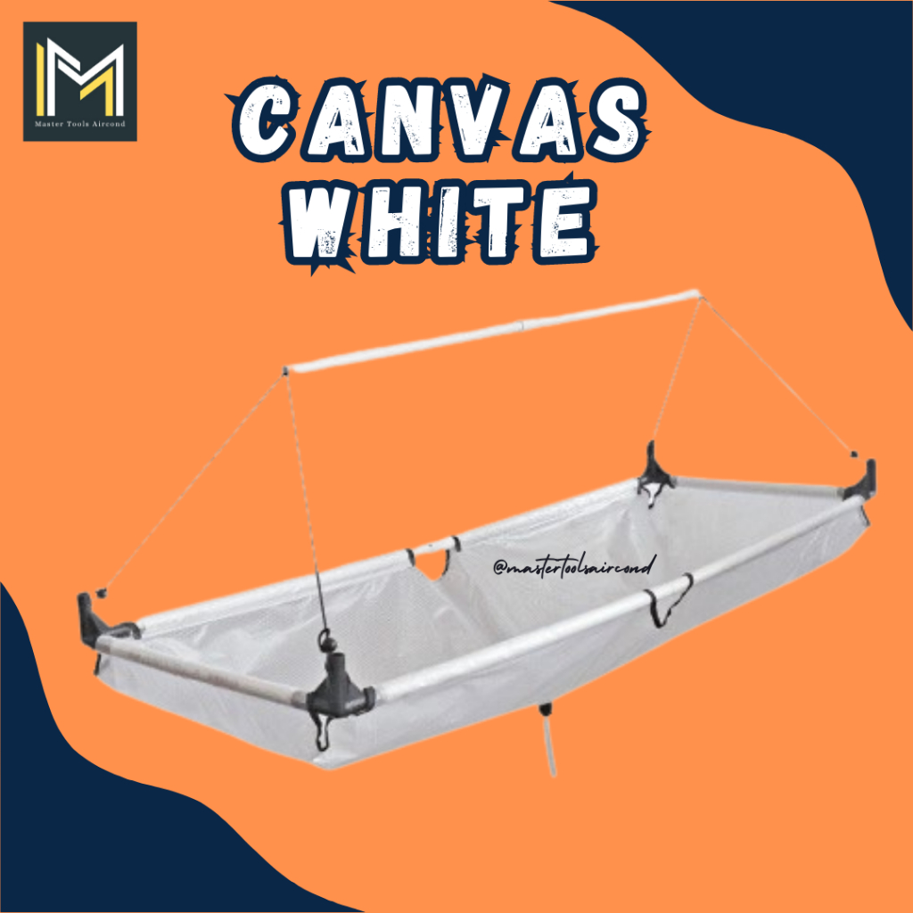Canvas Aircond White Cleaning Tool Base Cover Split type Kanvas Aircond ...