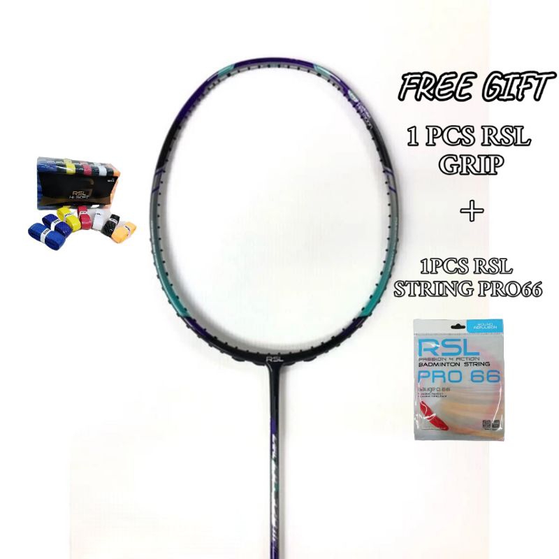 RSL EARL ER-328 BADMINTON RACKET (READY STOCK) | Shopee Malaysia