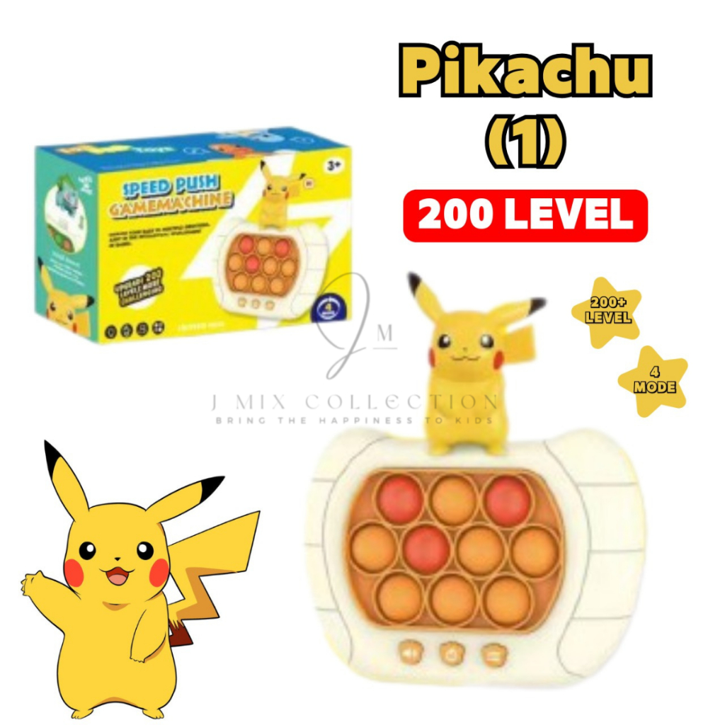 Ready Stock !! Quick Push Game Pop It Electronic Speed Educational Toys ...