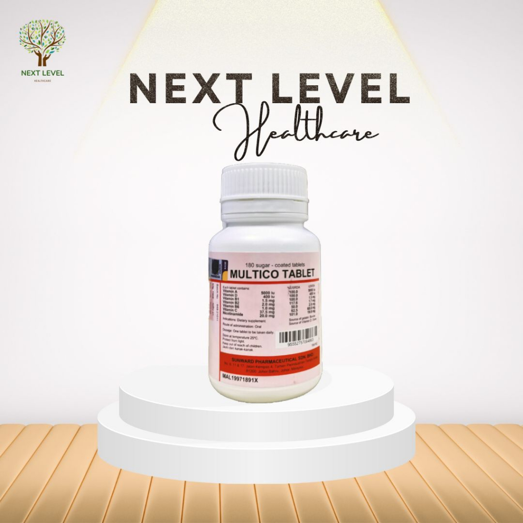 Sunward multico tablet (180tablets) | Shopee Malaysia