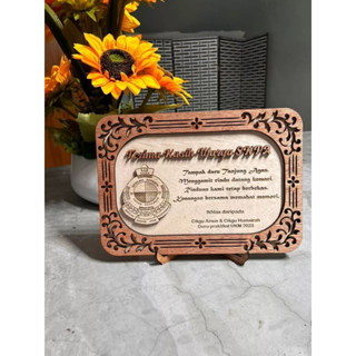 PLAK CENDERAHATI CUSTOM PLAQUE UKIRAN KAYU ENGRAVE WOOD | Shopee Malaysia