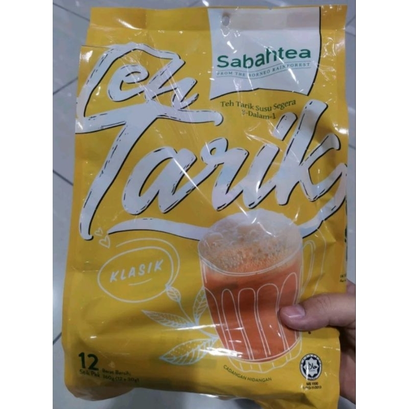 Sabah Tea 3 in 1 Teh Tarik Milk 30gx12 | Shopee Malaysia