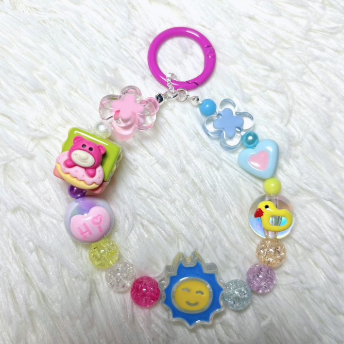 COMEL Rantai kunci , azimat telefon bimbit , Cute Phone Lanyard Chain ...