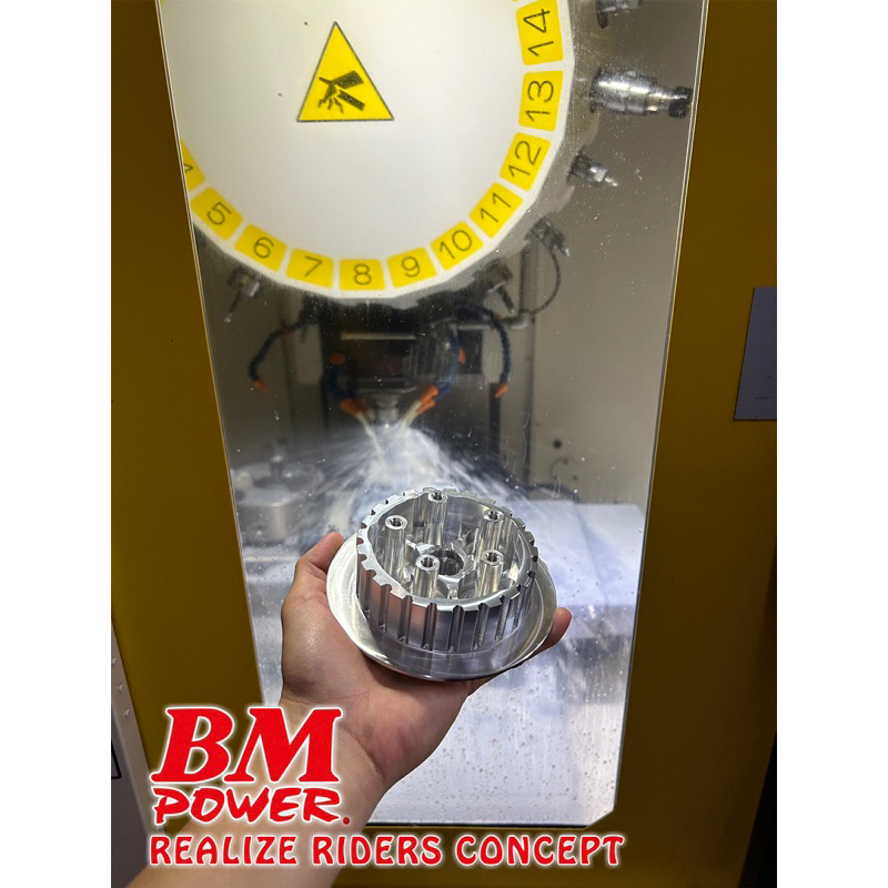 BM Power CNC Technology Aluminium Billet Balancing Racing Clutch Boss ...