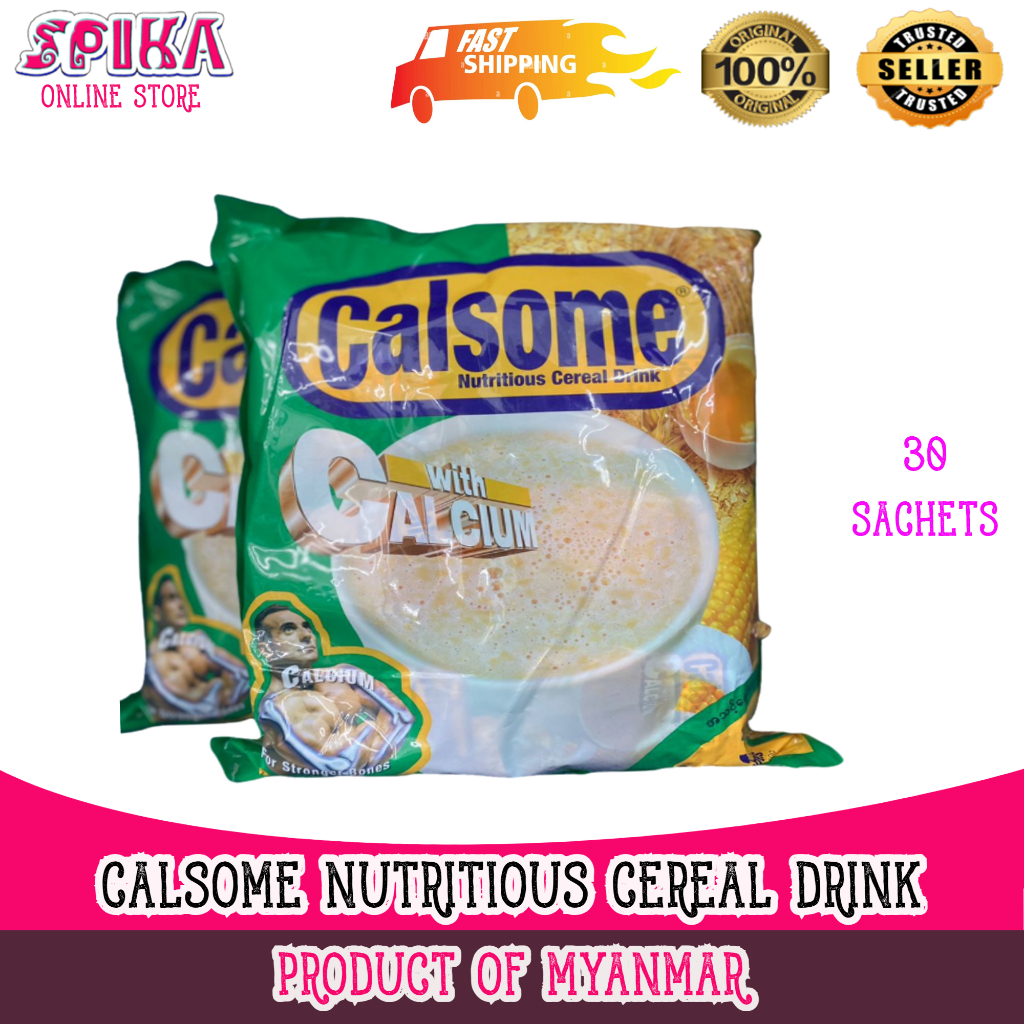 CALSOME NUTRITIOUS CEREAL DRINK 30 SACHETS | Shopee Malaysia