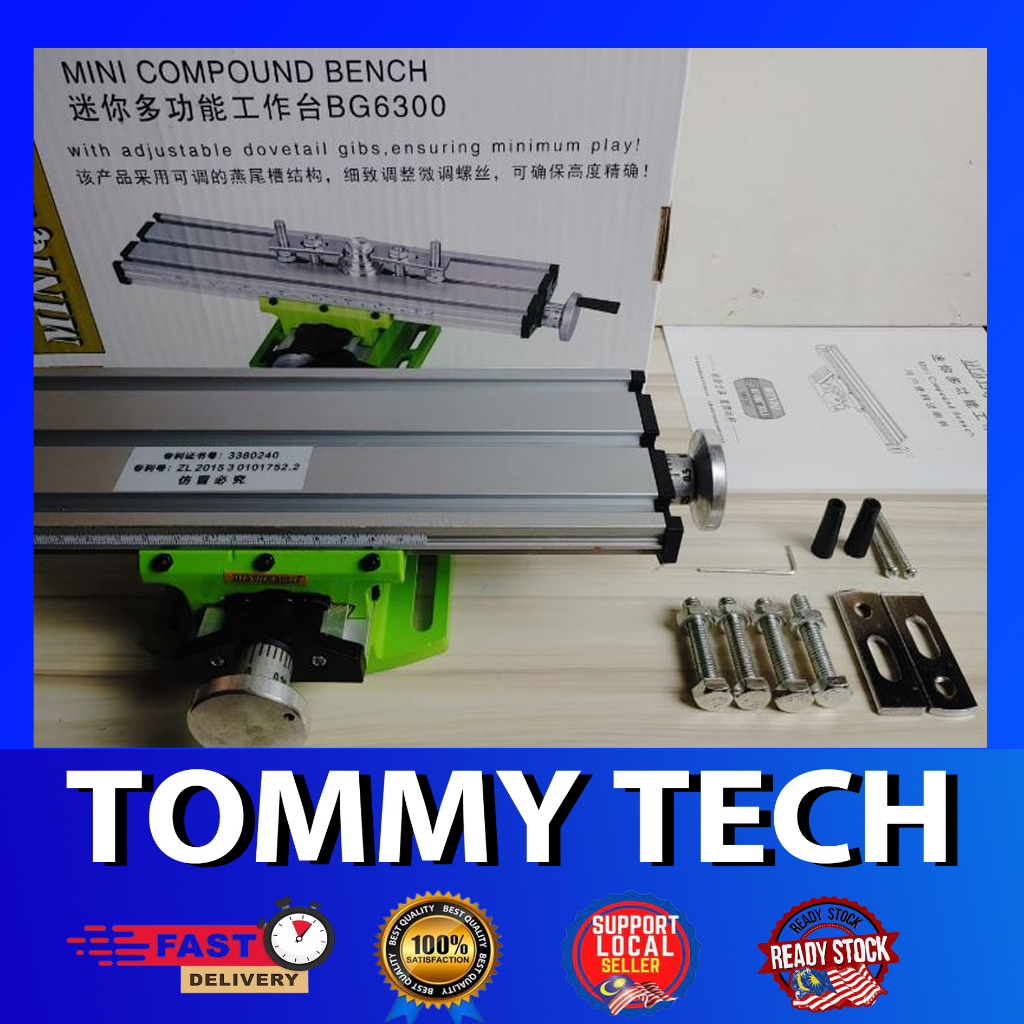 BG6300 Adjustable Mini Compound Bench Milling Machine Mini ...