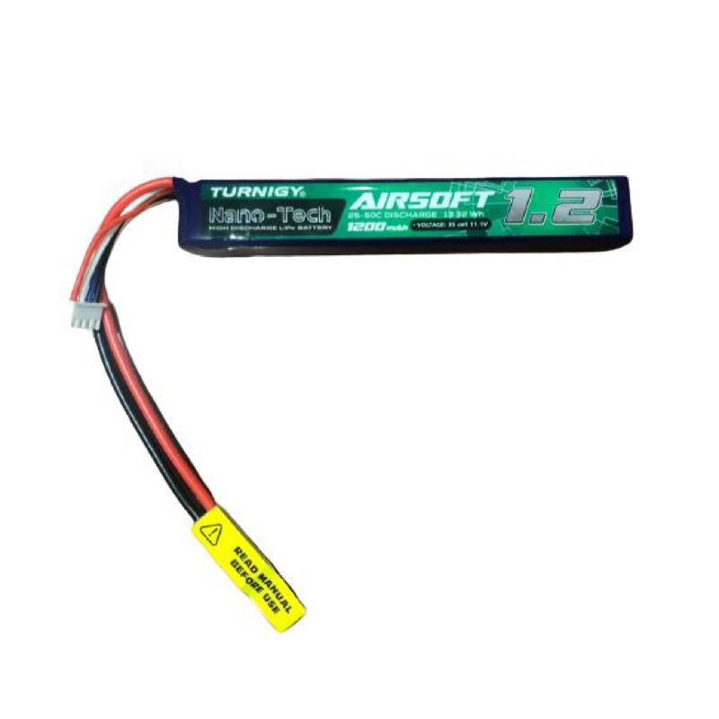 Turnigy Nano-Tech Lipo Battery 11.1V 1200mah 25C-50C | Shopee Malaysia