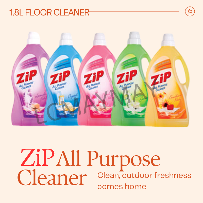 Zip All Purpose Cleaner @ Floor Cleaner 1.8L | Shopee Malaysia