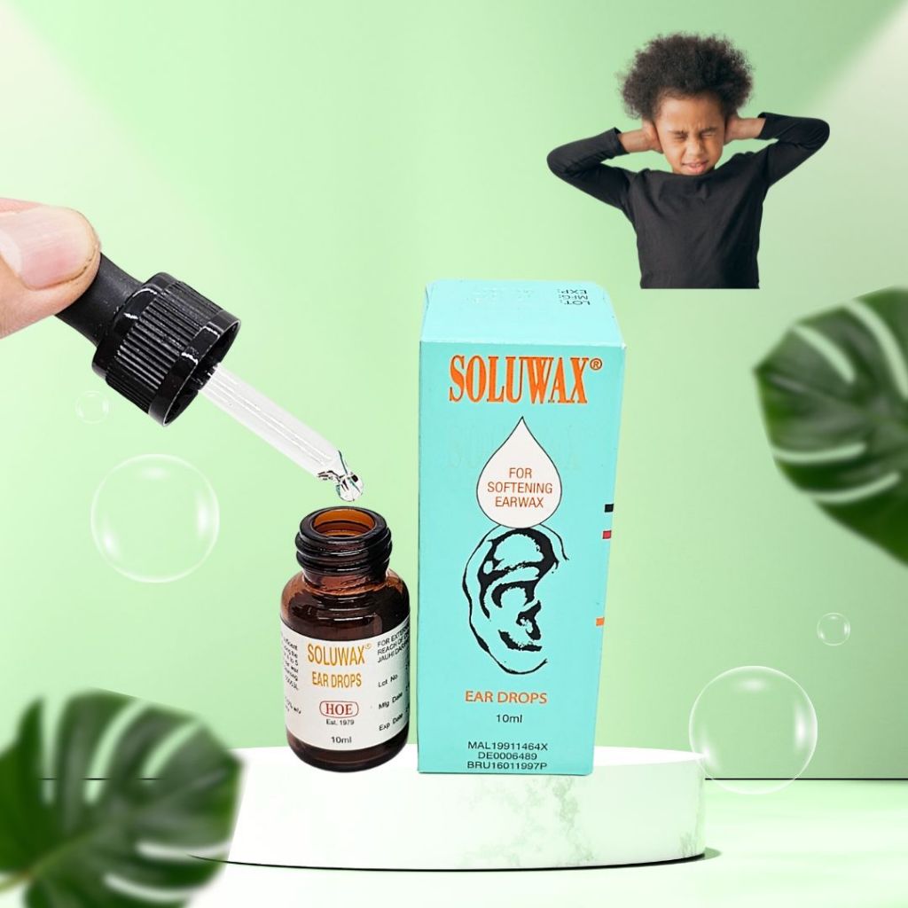SOLUWAX EAR DROPS 10ML (Untuk Cuci Telinga) | Shopee Malaysia