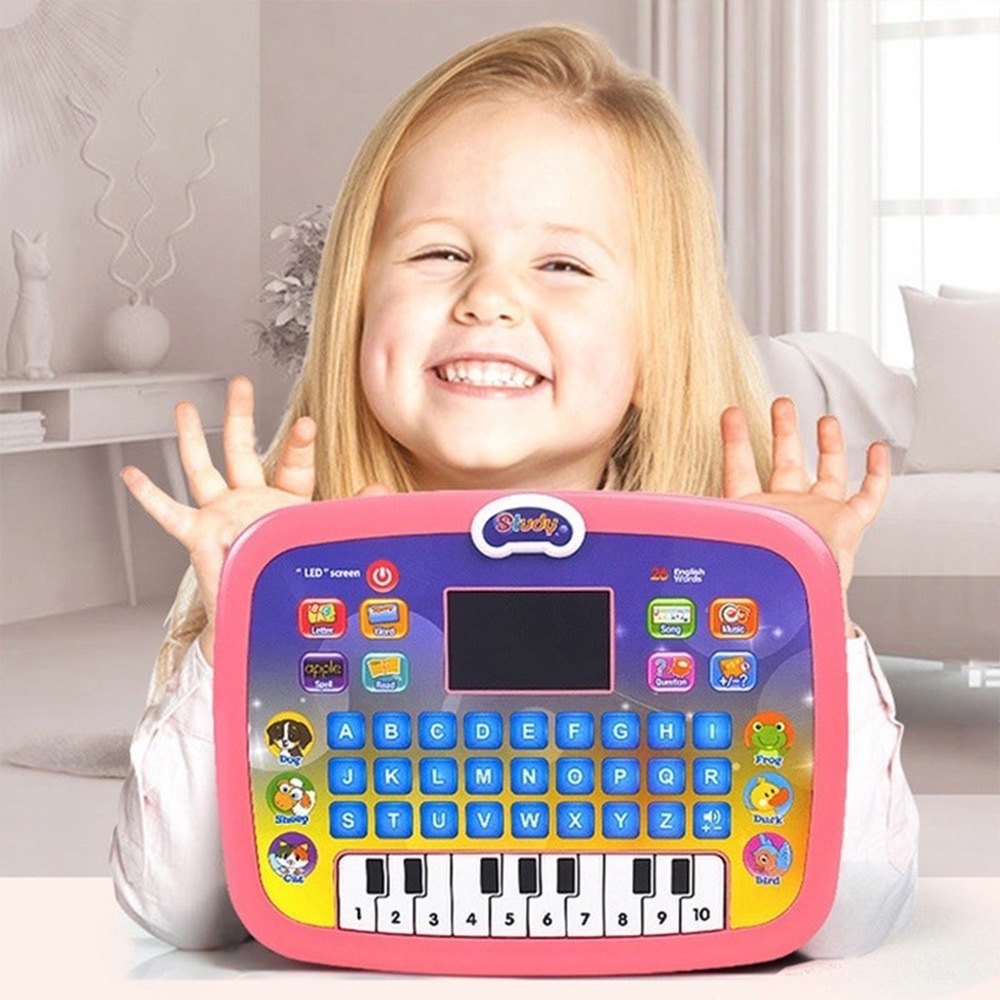 Education Toys Learning Machine Tablet with LED Screen Learning Laptop ...