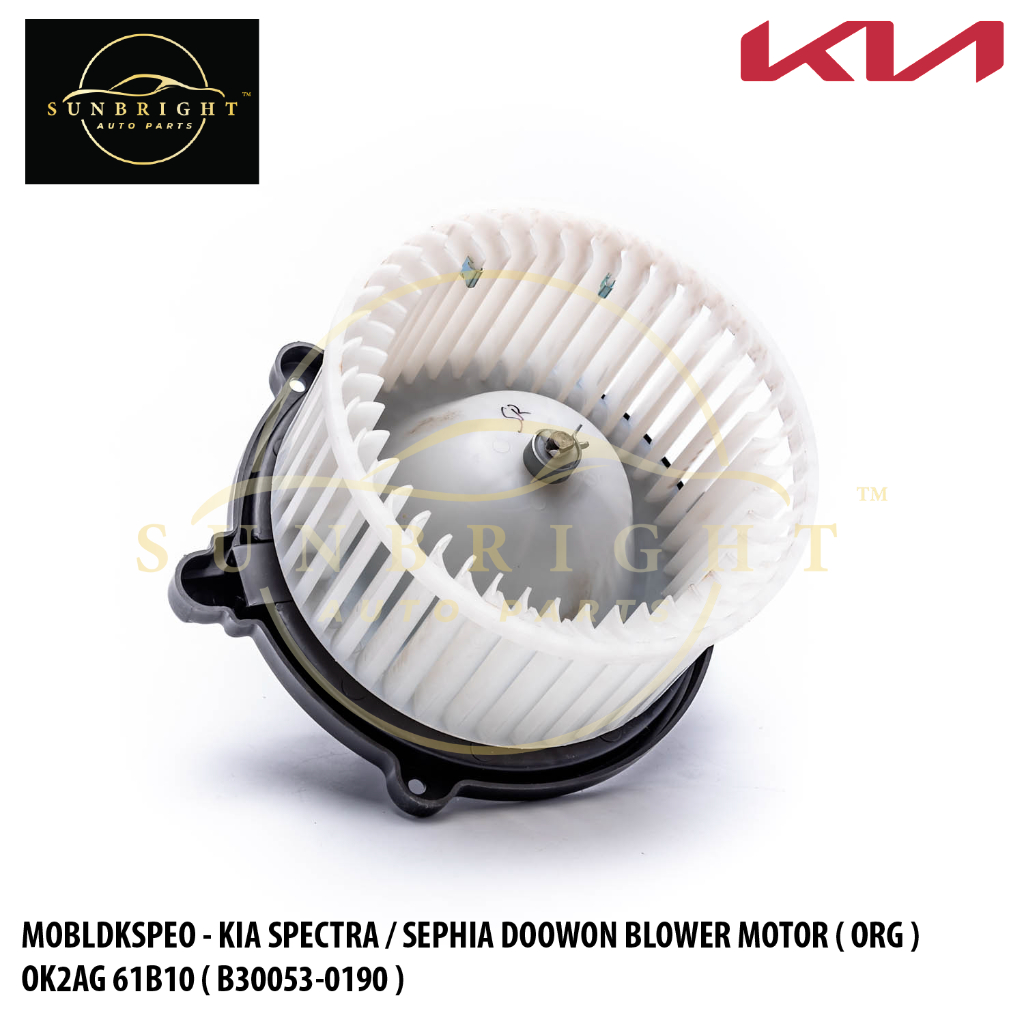 KIA SPECTRA / SEPHIA DOOWON BLOWER MOTOR ( ORG ) OK2AG 61B10 / OK2A1 ...