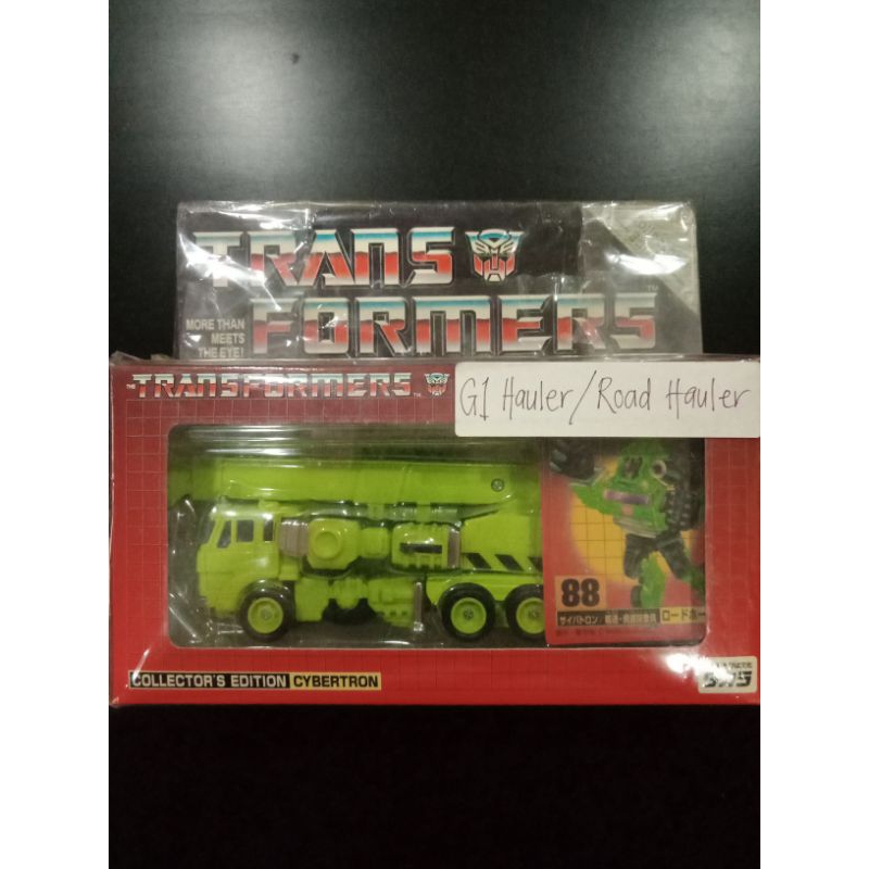 Transformers G1 Hauler / Road Hauler Generation 1 Collector's Edition ...