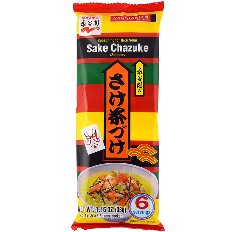 Nagatanien Chazuke Rice Soup Seasoning Nori Salmon Umeboshi Pack ...