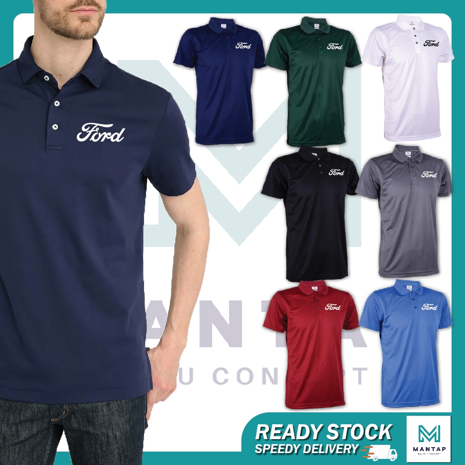 T Shirt Polo Kolar Ford 4X4 Ranger XLT BERKOLAR Microfiber Motorsport T ...