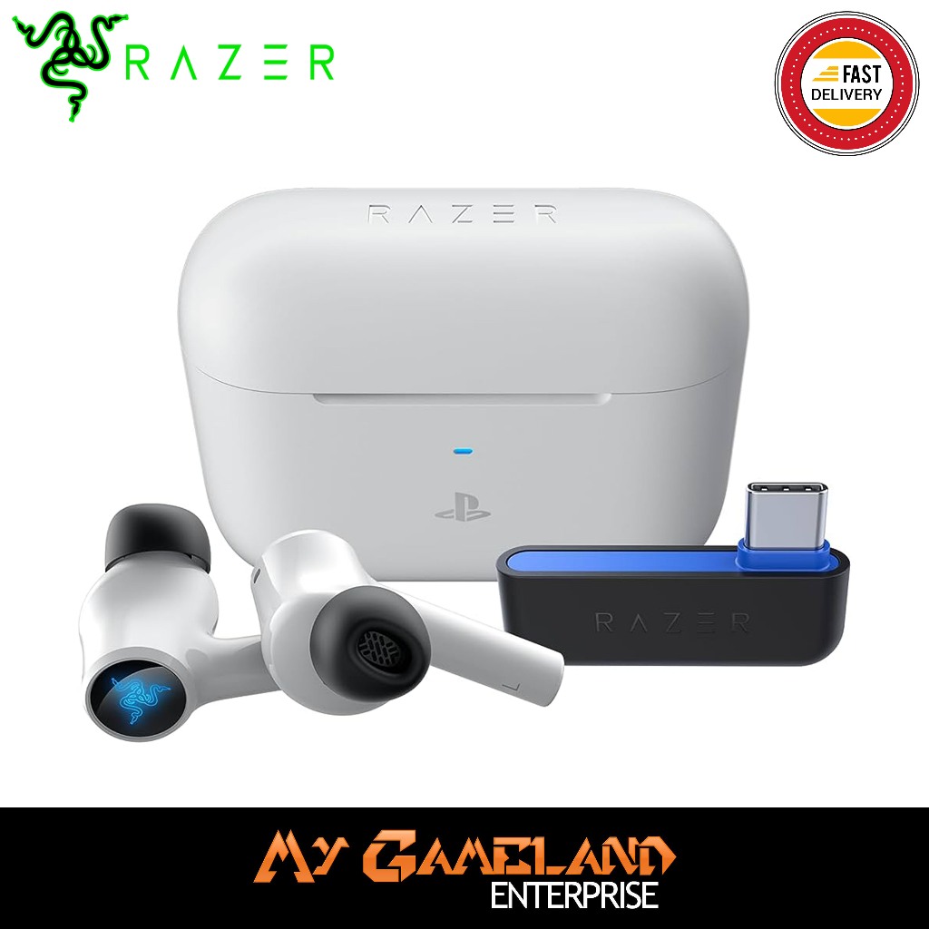 Razer Hammerhead Hyperspeed Wireless Multi Platform Gaming Earbuds For ...