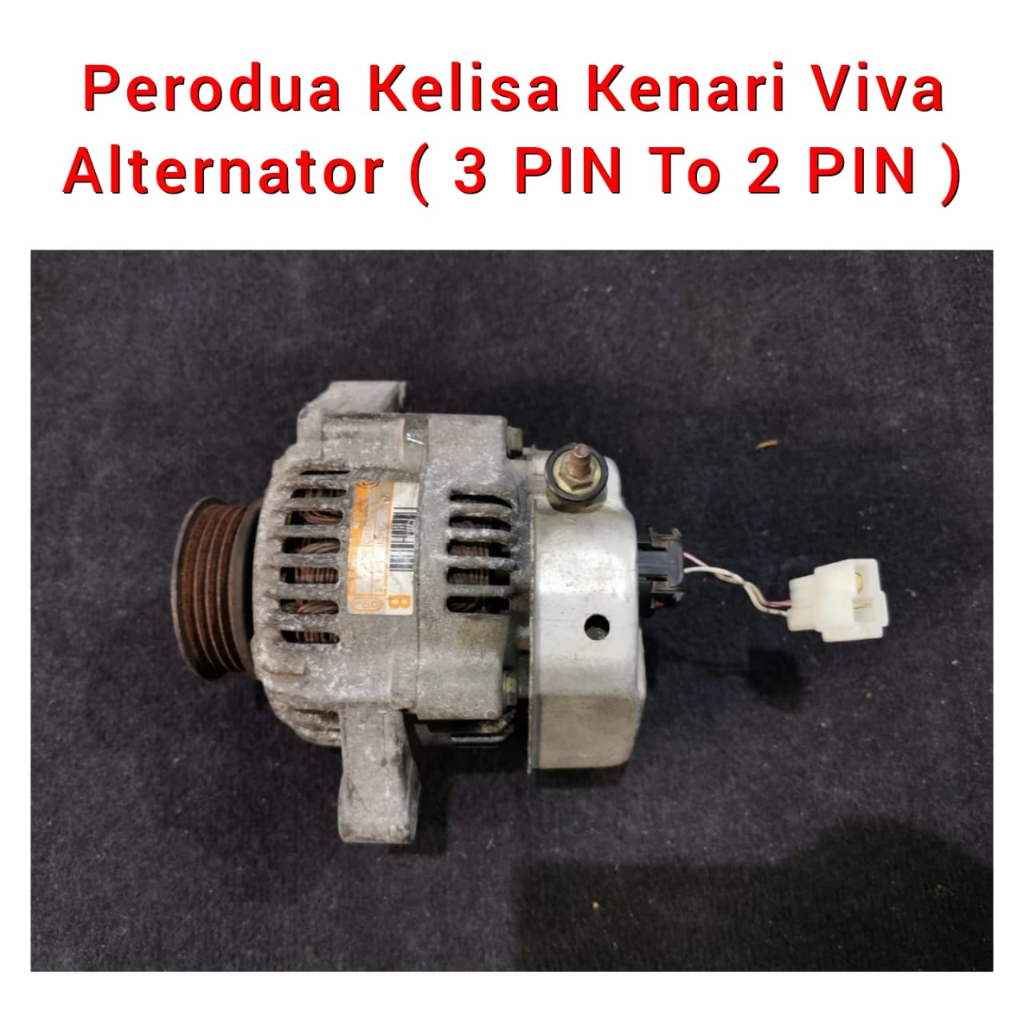 Perodua Kelisa Kenari Viva Myvi 1.0 Kembara Hc 1.3 Denso Alternator ( 3 ...