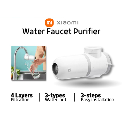 Xiaomi Mijia Mi Water Purifier Filter Faucet Tap Head with 4 Layers ...