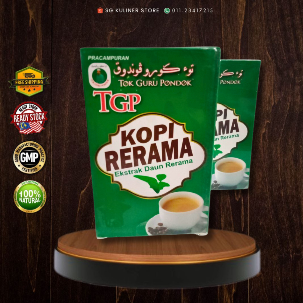 TOK GURU PONDOK TGP KOPI RERAMA 20 SACHET | Shopee Malaysia