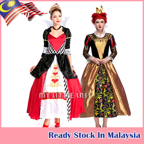 MYLITTLELASS Princess of Red Heart Fairy Tale Dress up Poker Queen ...