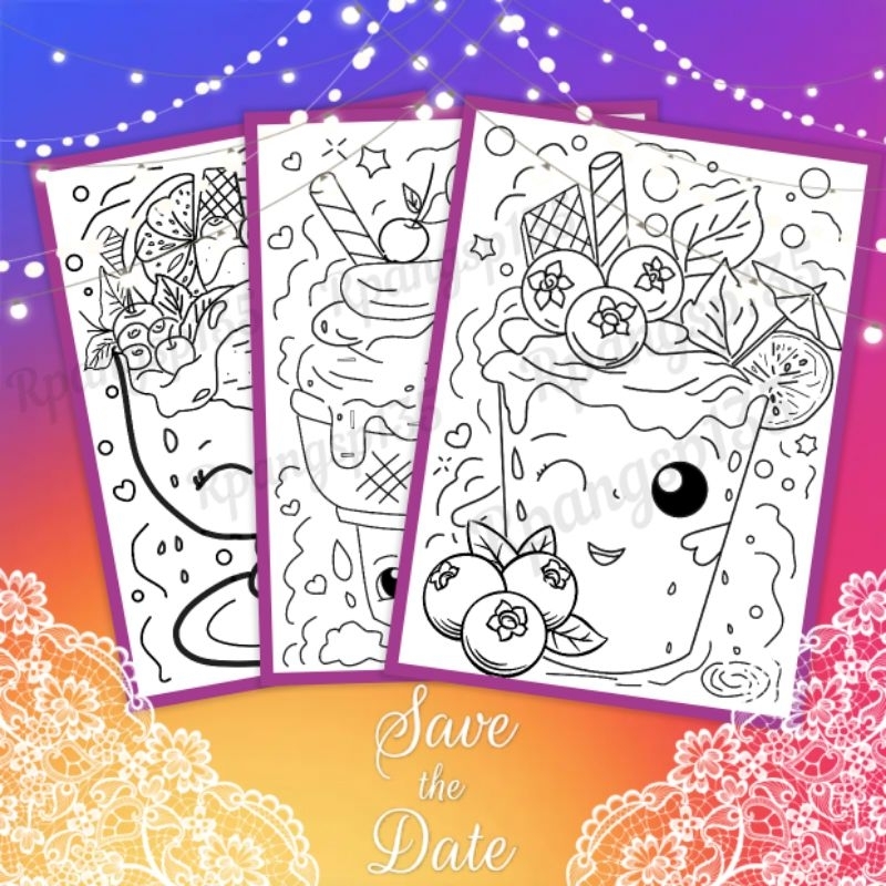 3pcs/pack Colouring Paper (100gsm) | Shopee Malaysia