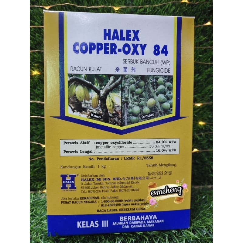1kg Halex Copper-Oxy 84 / Racun Kulat / Mencegah / Merawat / Durian ...