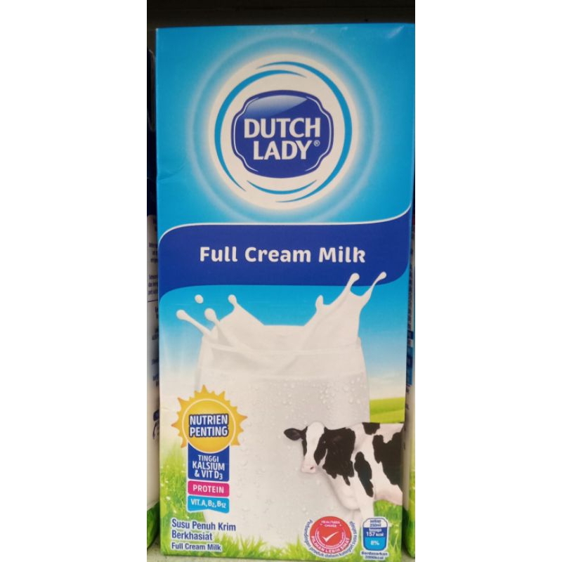 Dutch Lady uht full cream milk 1L | Shopee Malaysia