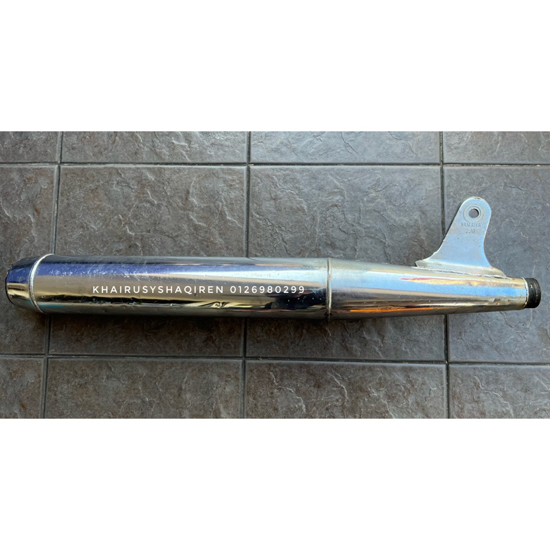 Yamaha 100 Sport (2JG) First Model Original Exhaust / Exzos USED ...