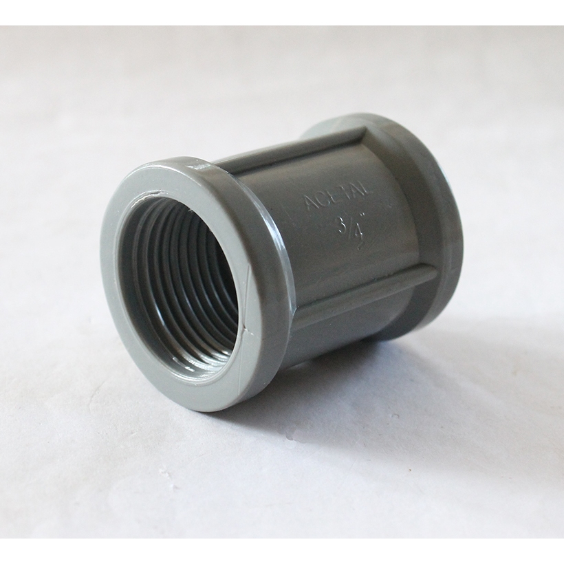 PVC ACETAL Socket Threaded Pipe Fitting 3/4 inch (20 mm) | Shopee Malaysia